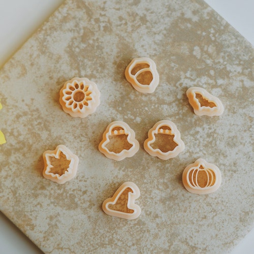 MEGA Fall Mini Stud Clay Cutter Collection 24 Cutters - Etsy
