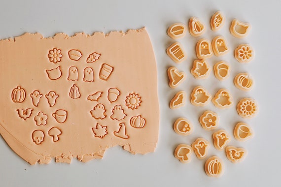 MEGA Fall Mini Stud Clay Cutter Collection 24 Cutters - Etsy