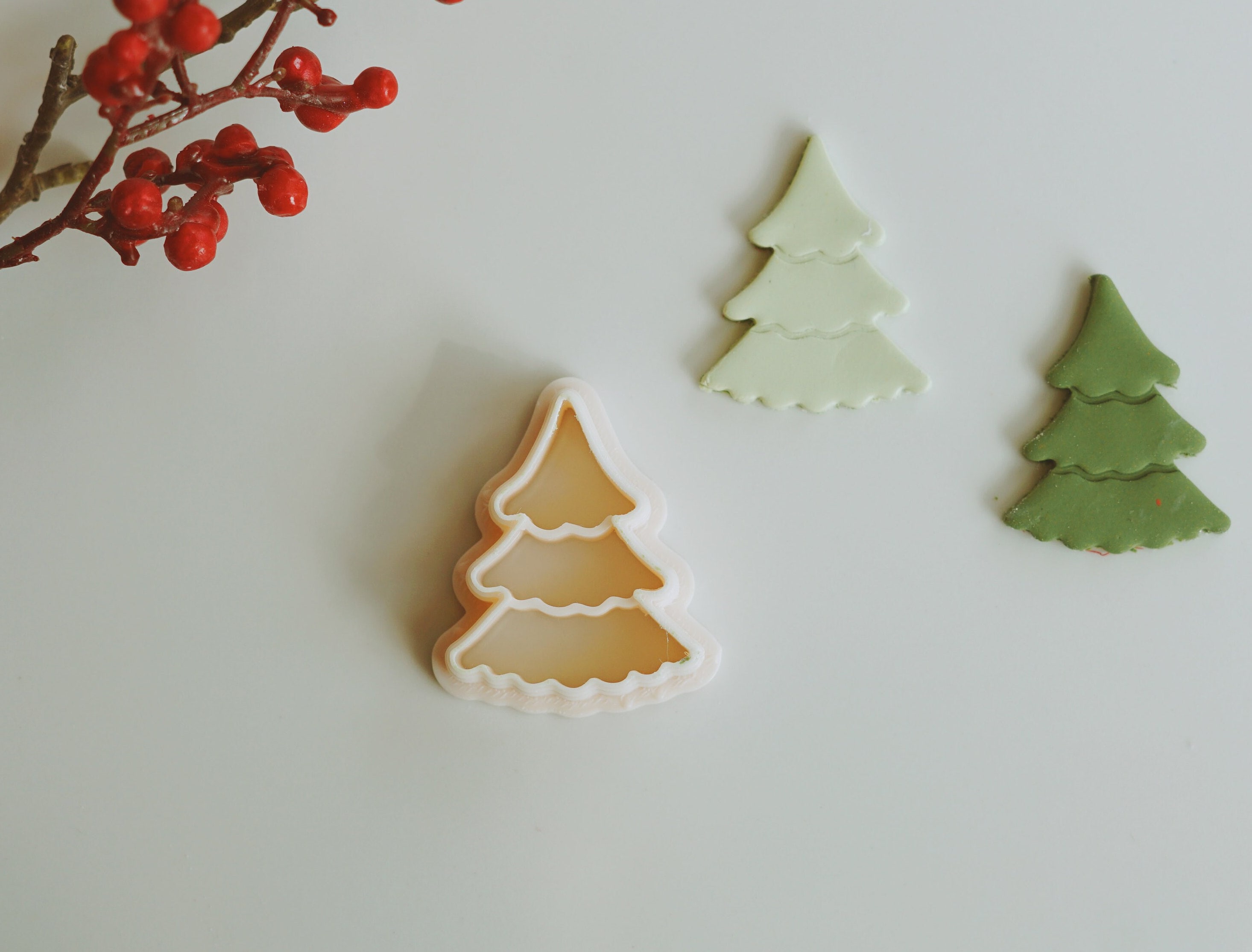 Christmas Tree Polymer Clay Cutter| Christmas Earring Clay Cutter ...