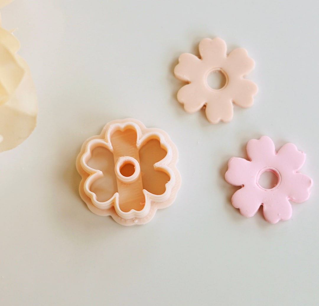 Spring Daisy Flower Floral Clay Cutter | Spring Daisy Peony Poppy Lily ...