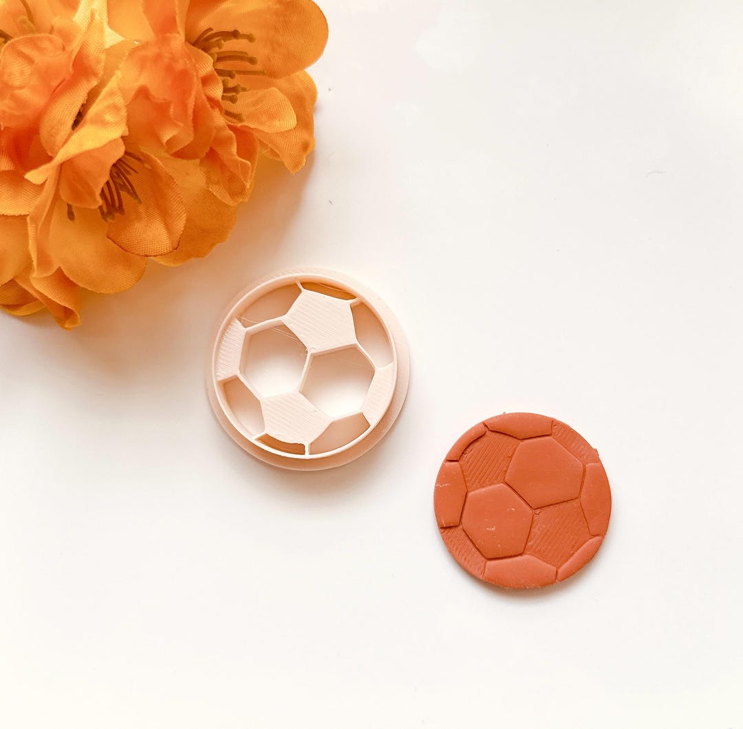 Soccer Ball Polymer Clay Cutter | Summer Clay Cutter - 2025 Summer ...