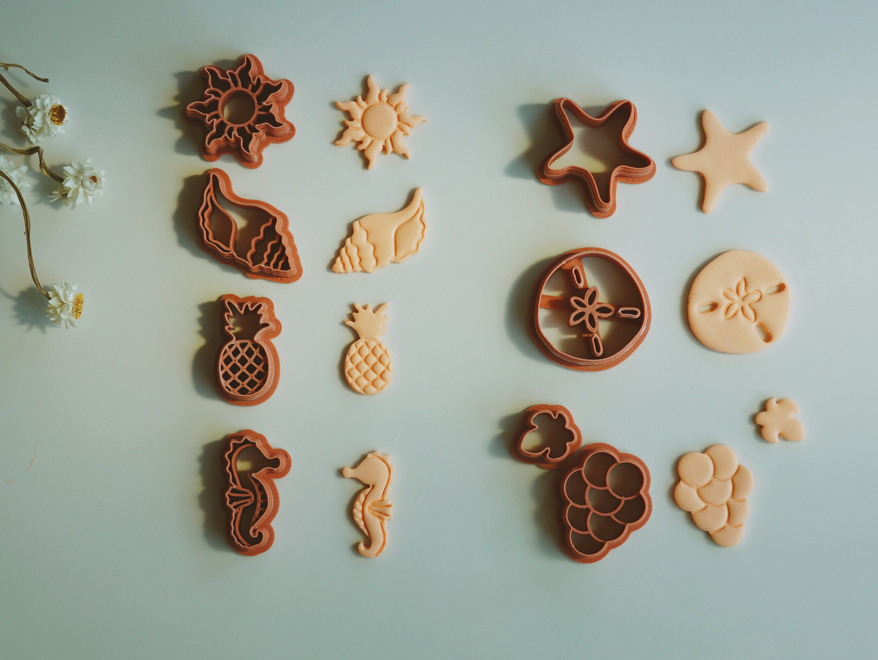 Seahorse Clay Cutter Sea Life Clay Cutter Summer - Etsy