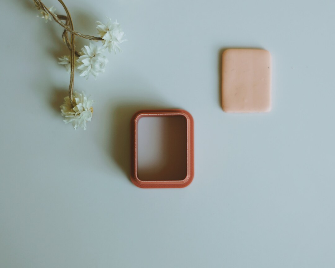Rounded Rectangle Shape Clay Cutter | Polymer Clay Cutter - Etsy