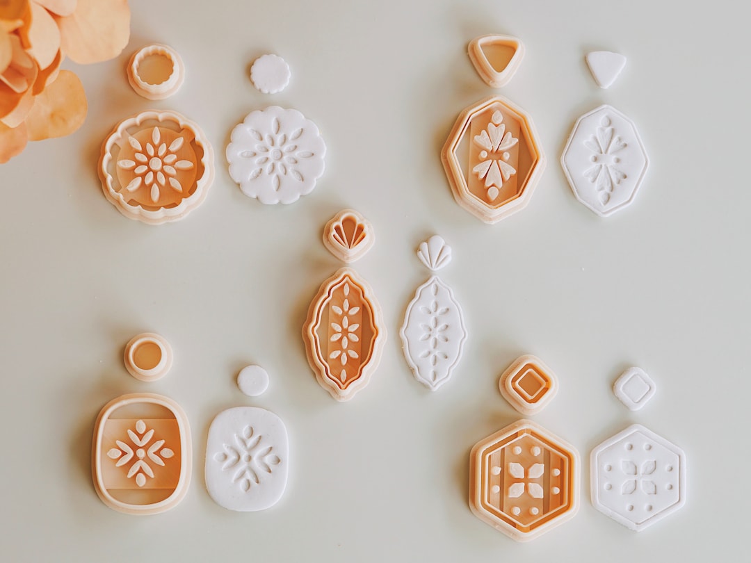 Boho Embossed Unique Cutter Sets (5 Sets)| Classic Dangle Earring ...