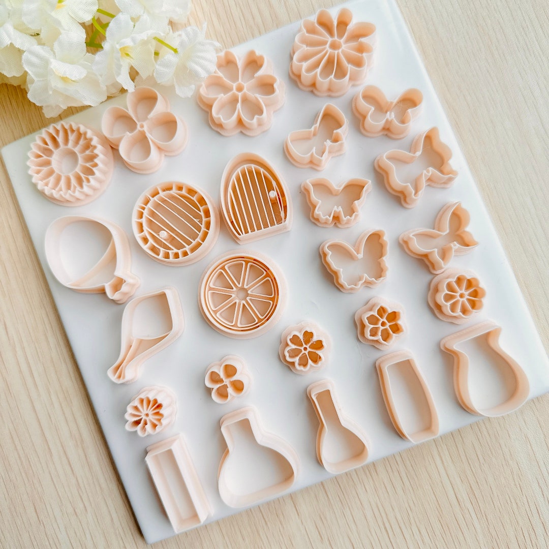 MEGA Spring Set| Flower Butterfly Fairy Door Vase Set| Spring Flower ...