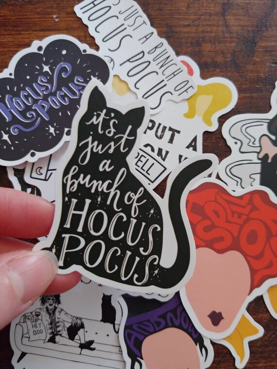Classic Witch Movie Vinyl Stickers Black Magic Sisters - Etsy