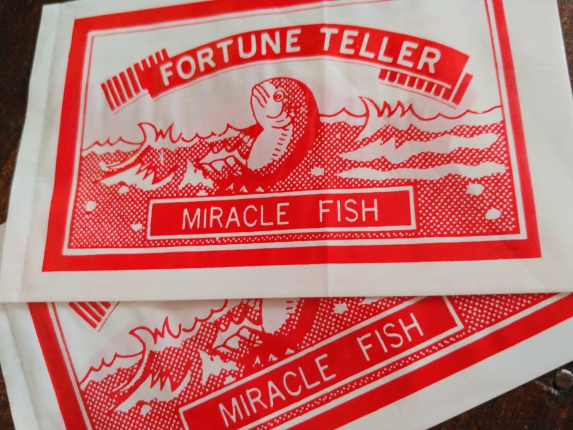 Fortune Teller Fish Party Favors Party Games Fortune - Etsy
