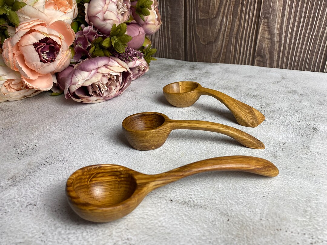 Handmade Wooden Spoon Oak Tree - Etsy
