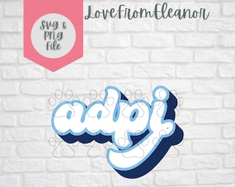 Alpha Delta Pi Svg | Etsy