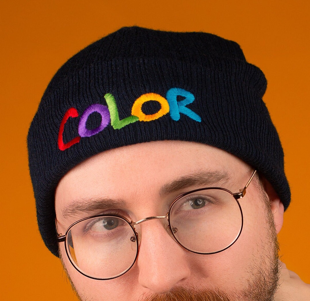 Nintendo Gameboy Color Embroidered Beanie - Etsy