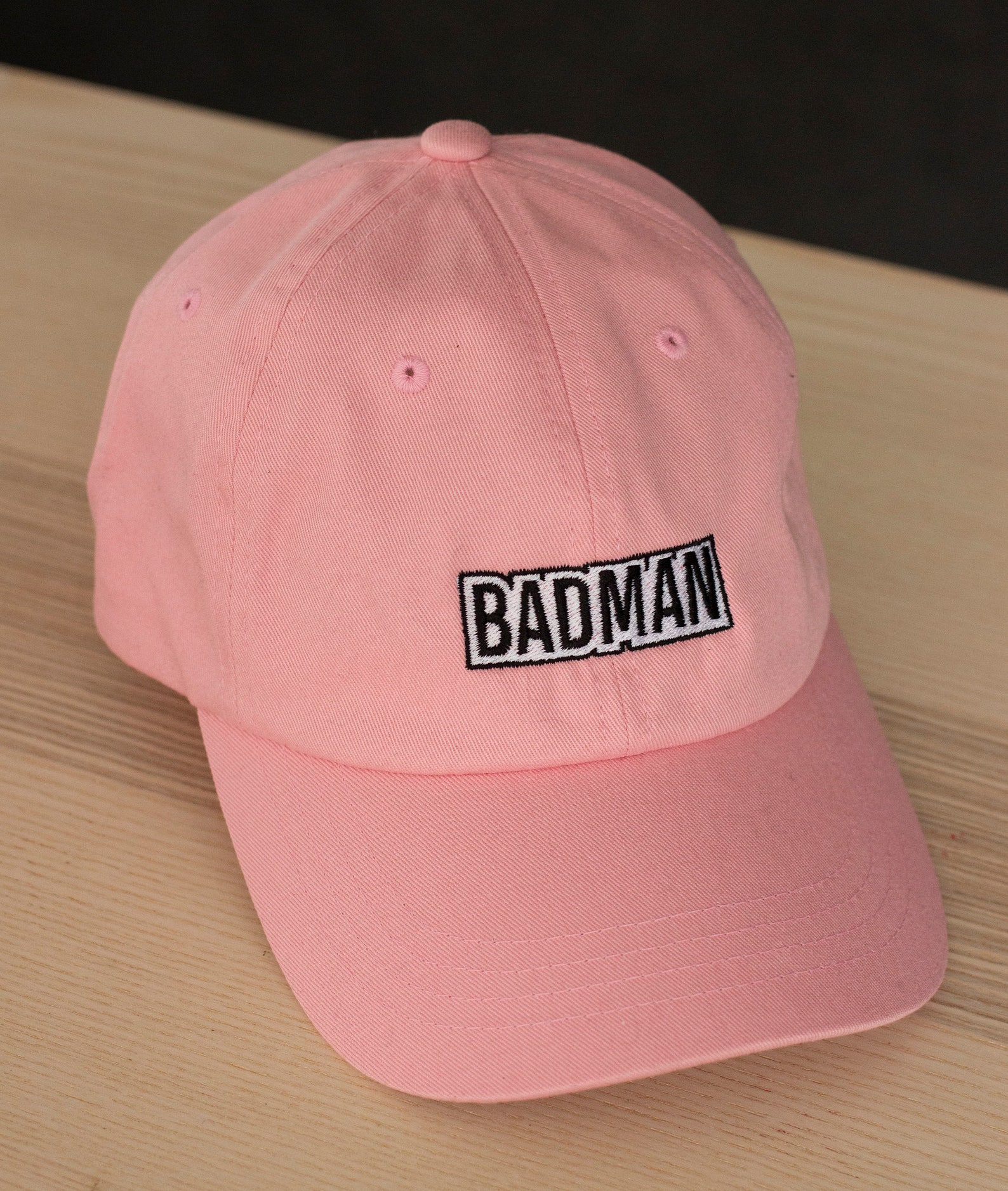 Dragonball Z Vegeta Badman, DBZ Pink Embroidered Hat - Etsy