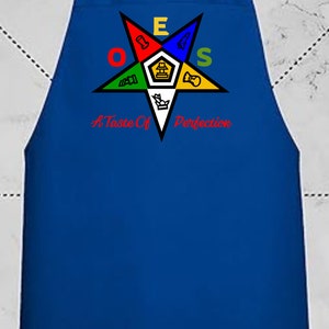 O.E.S. Order of the Eastern Star Apron (A Taste of Perfection) - Etsy