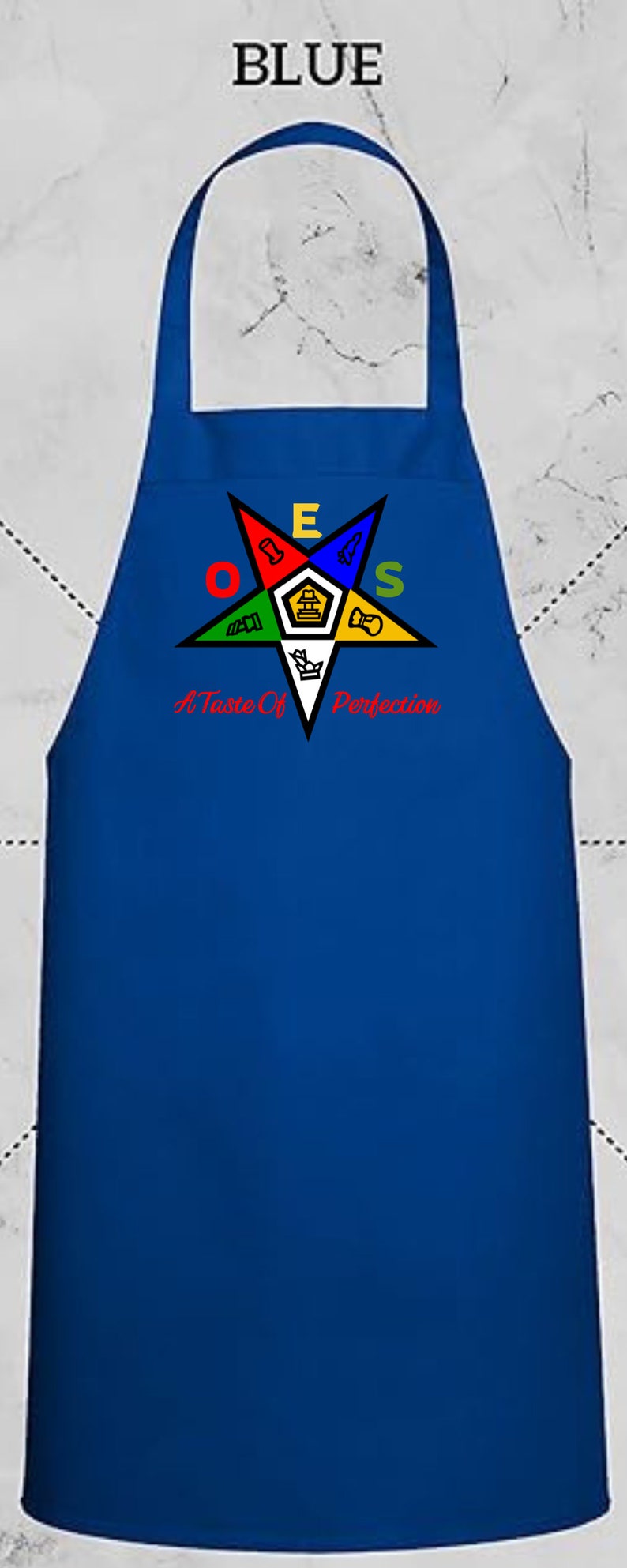 O.E.S. Order of the Eastern Star Apron (A Taste of Perfection) - Etsy
