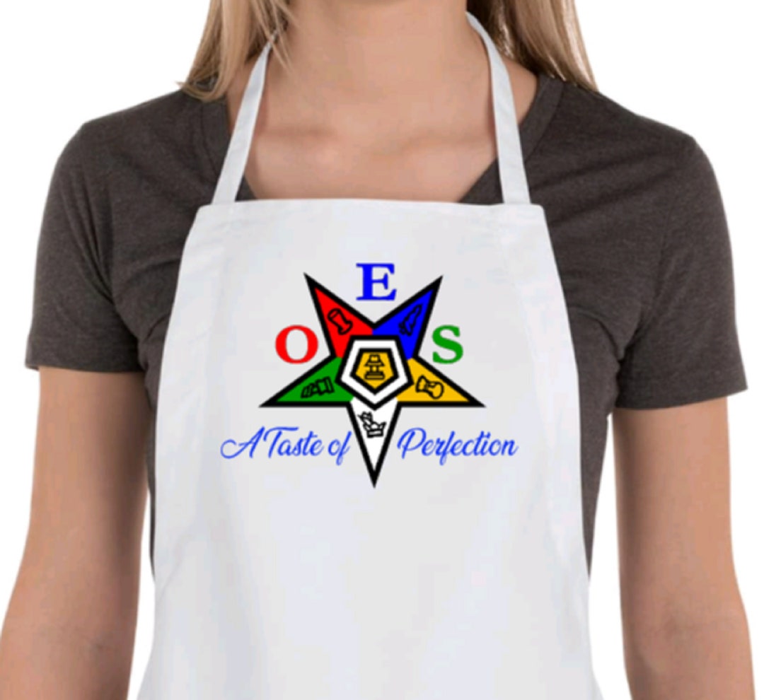 O.E.S. Order of the Eastern Star Apron (A Taste of Perfection) - Etsy