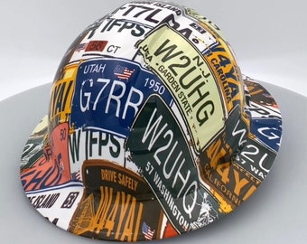 Construction License Plates - Etsy