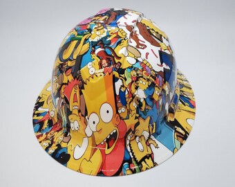 The Simpsons Hard Hat - Etsy