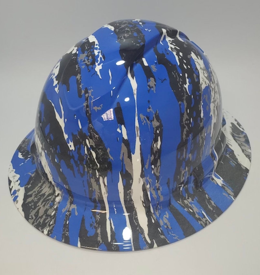 Neon Blue Rip Tear Splash - Etsy