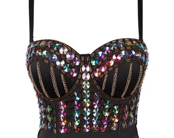 Diamond Bralette Top - Etsy