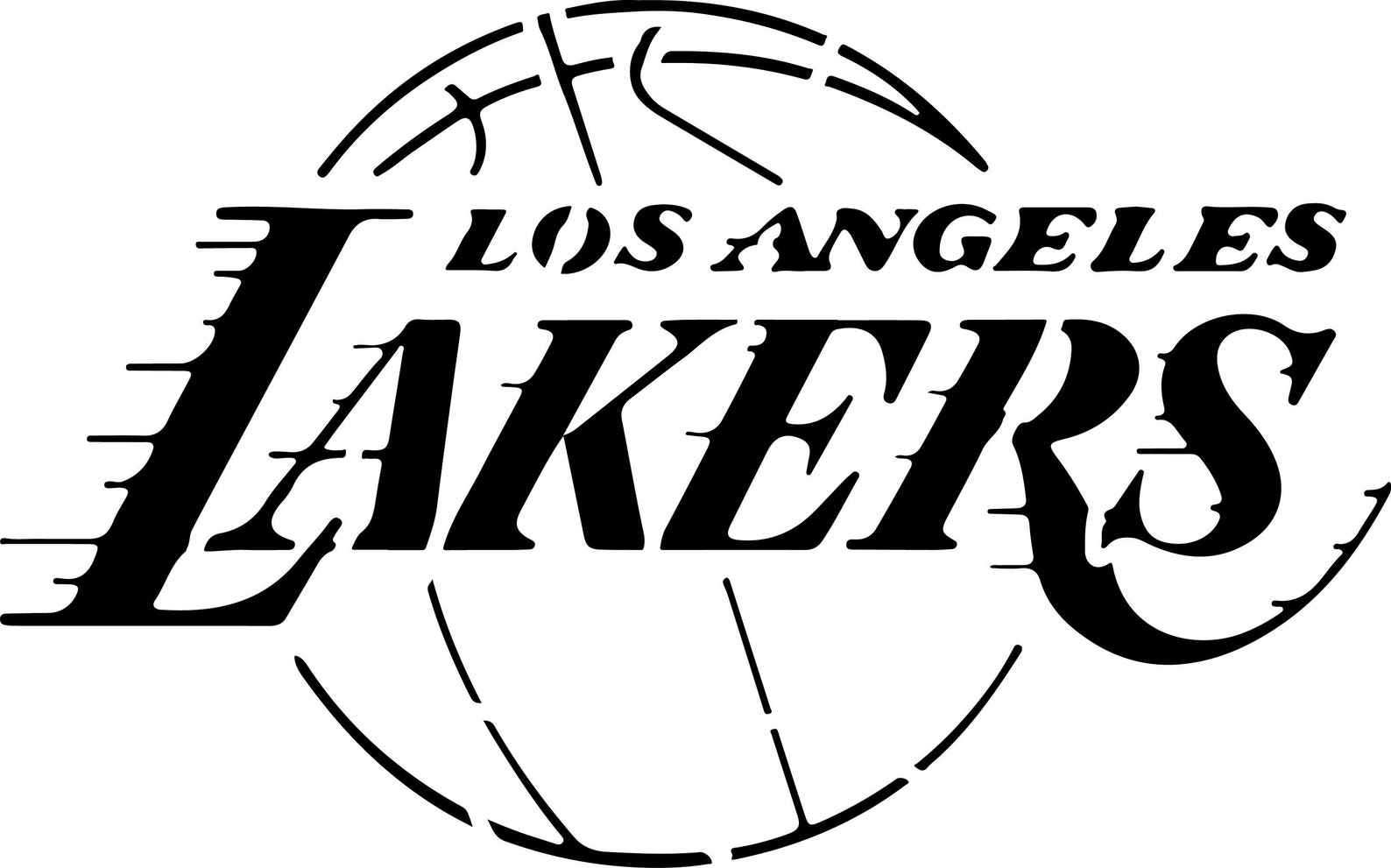 LAKERS Stencil for Airbrushing T Shirts - Etsy