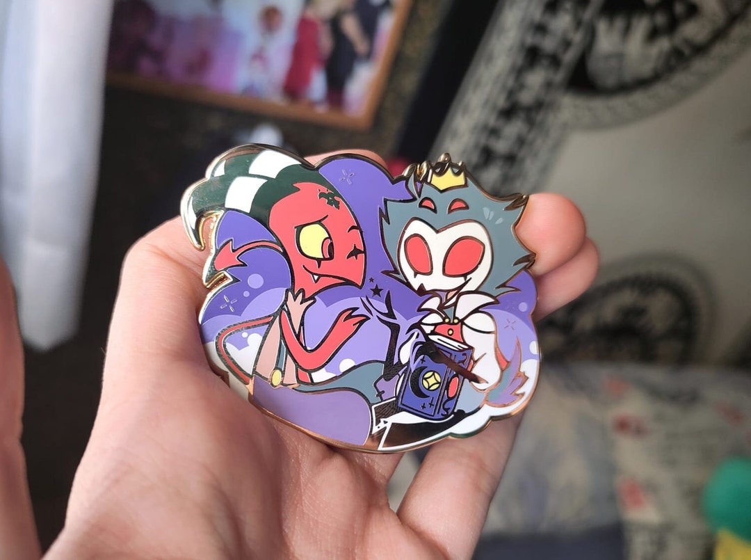Stolitz Enamel Pin Helluva Boss Blitzo X Stolas Stolitz Pins - Etsy Canada