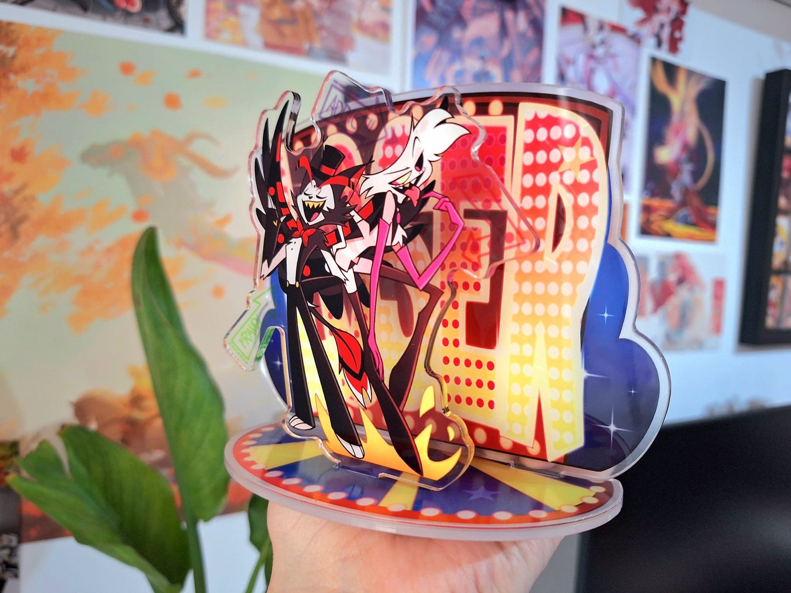 Loosers Acrylic Standee Hazbin Hotel Huskerdust Husk Angel Dust ...