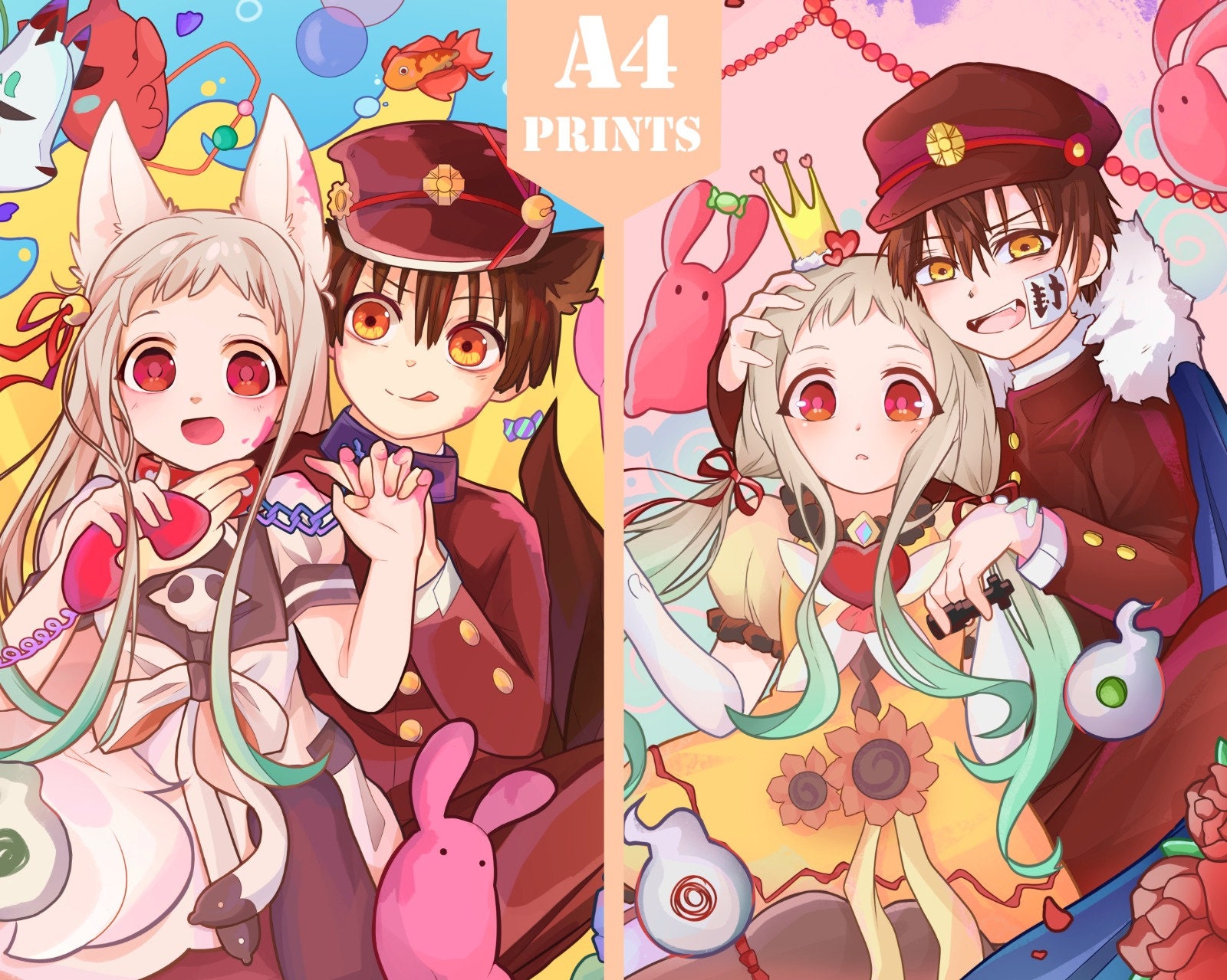 Digital Prints hanako kun hanako anime hanako hanako AND nene hanako ...