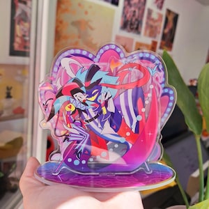 Fizzozzie Acrylic Standee Helluva Boss Fizzarolli Asmodeus Fizz Ozzie ...