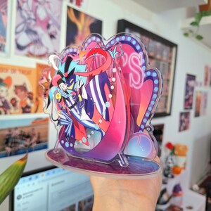 Fizzozzie Acrylic Standee Helluva Boss Fizzarolli Asmodeus Fizz Ozzie ...