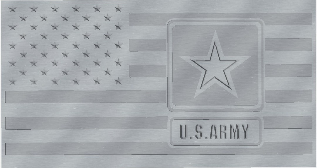 U.S Army Flag CNC .svg File - Etsy