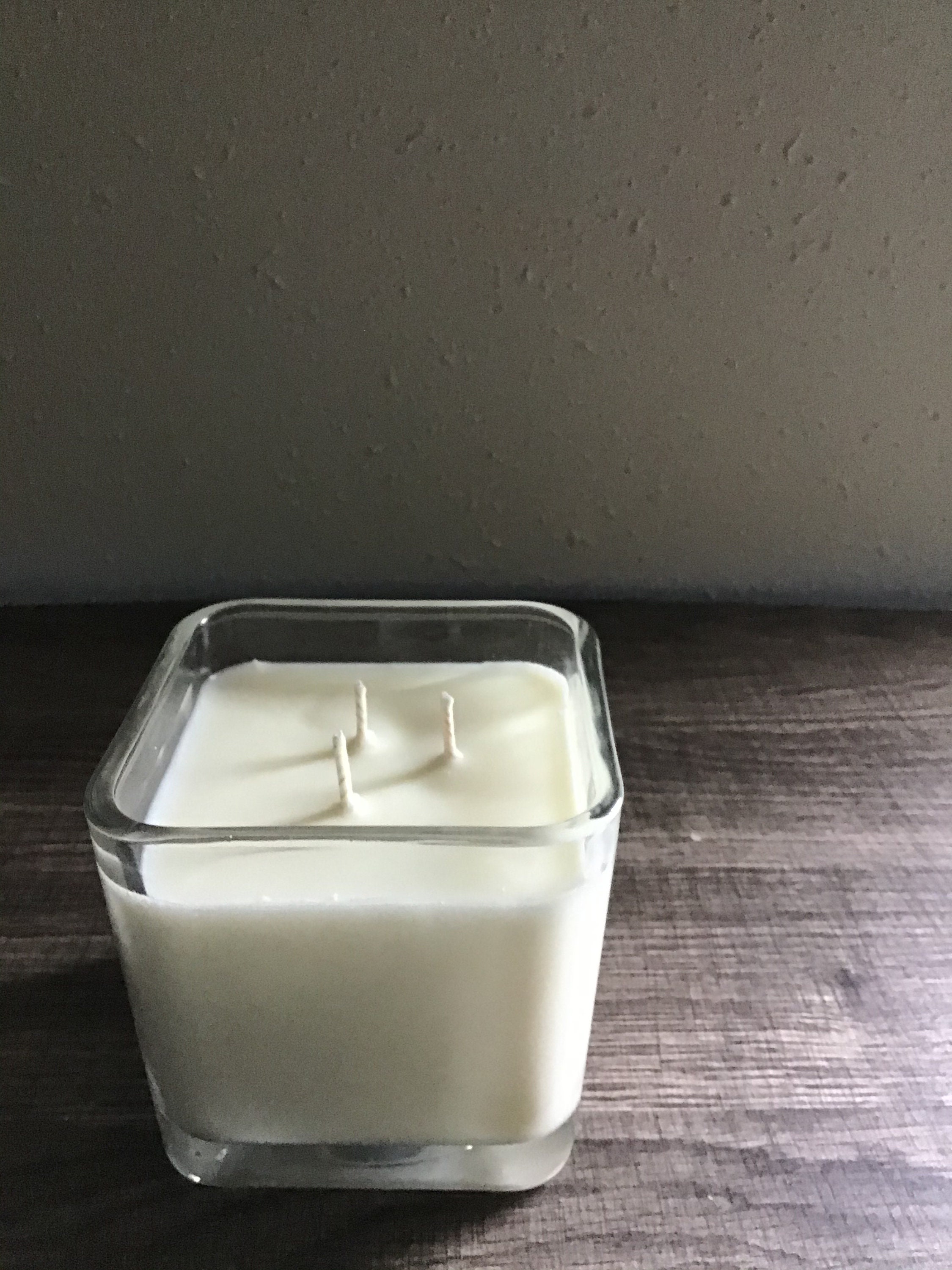 Square Aromatherapy Candle 100% Soy Candle, All Natural, Hand Poured ...