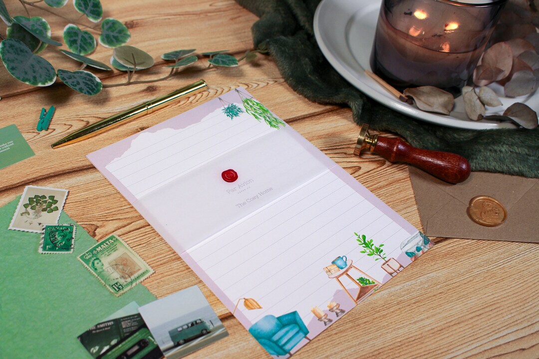 The Cosy Home- Stationery - Letter Writing - Penpal Paper- Snail Mail ...