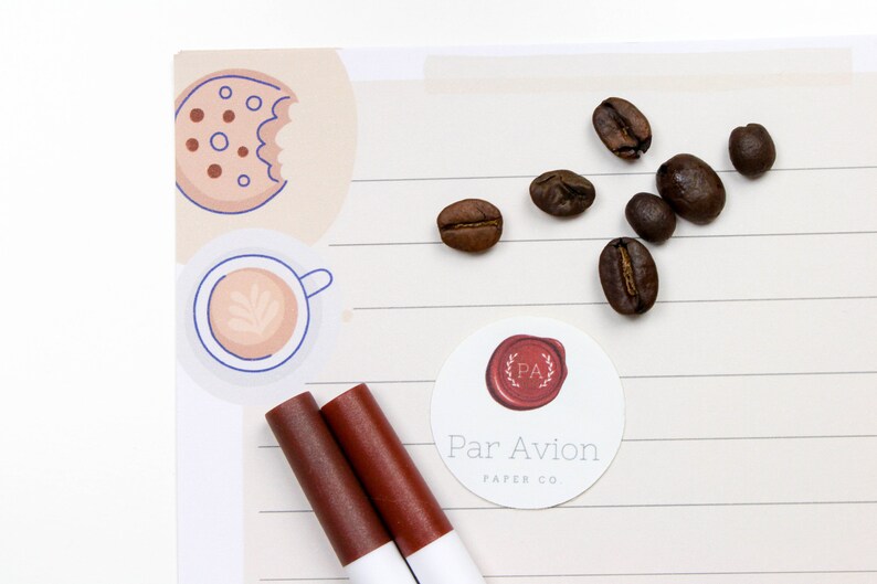 The Venti Writing Paper Stationery Letter Writing Penpal - Etsy