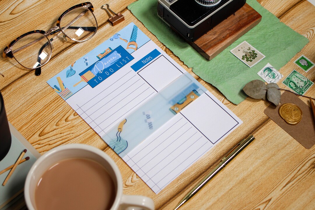 Personalised Men's to Do Lists - Checklist - Planner - Handmade - Gifts ...