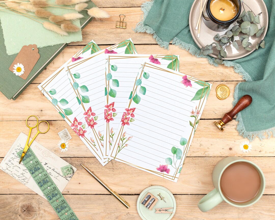 The Secret Garden - Writing Paper- Stationery - Letter Writing - Penpal ...