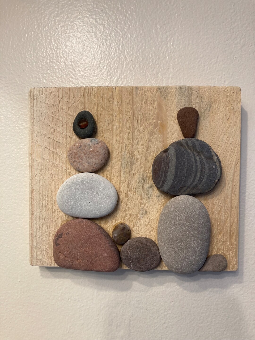 Peaceful Stacked Stones Wall Decor - Etsy