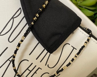 Beaded Mask Chain Face Mask Lanyard Mask Chain Facemask | Etsy