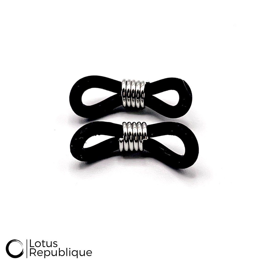 Rubber Connector for Eyeglass Holder, One Pair of Rubber Ends for ...
