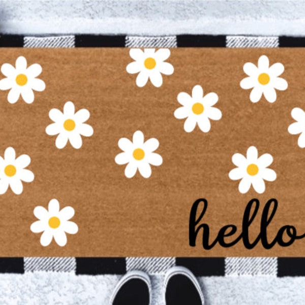 Spring Doormat - Etsy