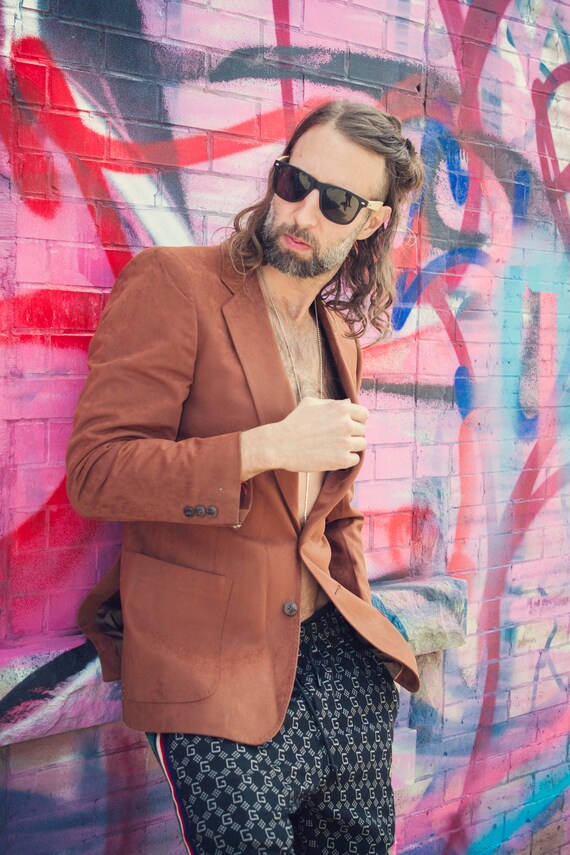 vintage worn western plaid - Gem