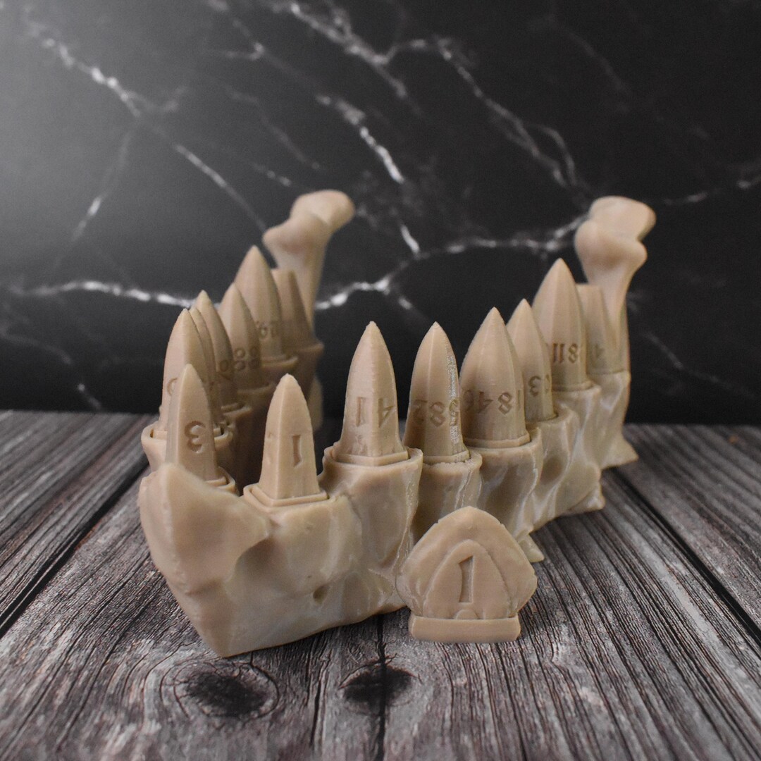 Dragon Teeth Dice Set 3D Printed Over 30 Colors Hand - Etsy