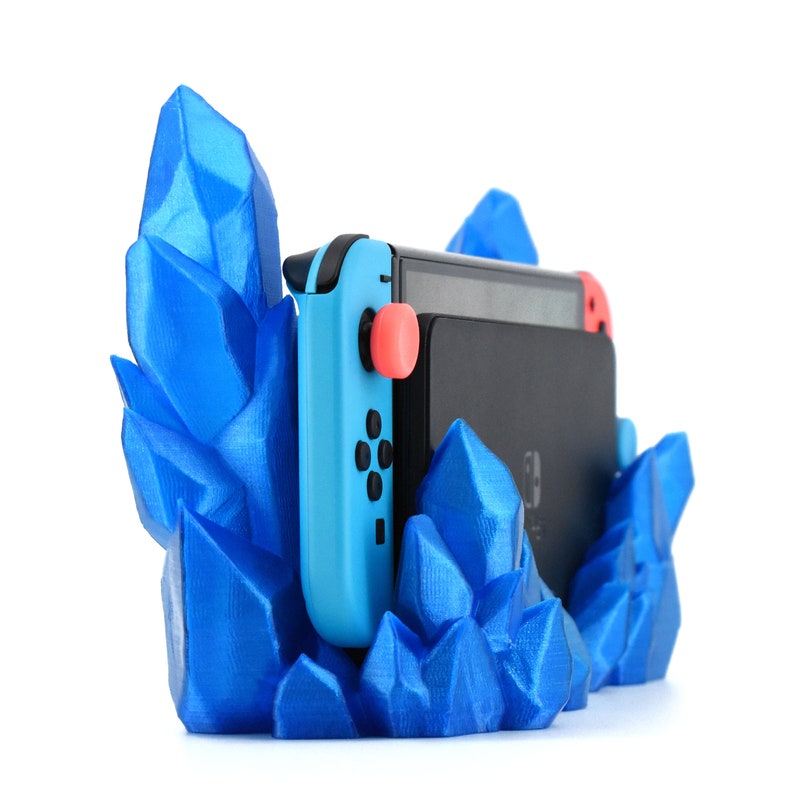 Nintendo Switch Crystal Dock 3D Printed Display Stand in 30 - Etsy
