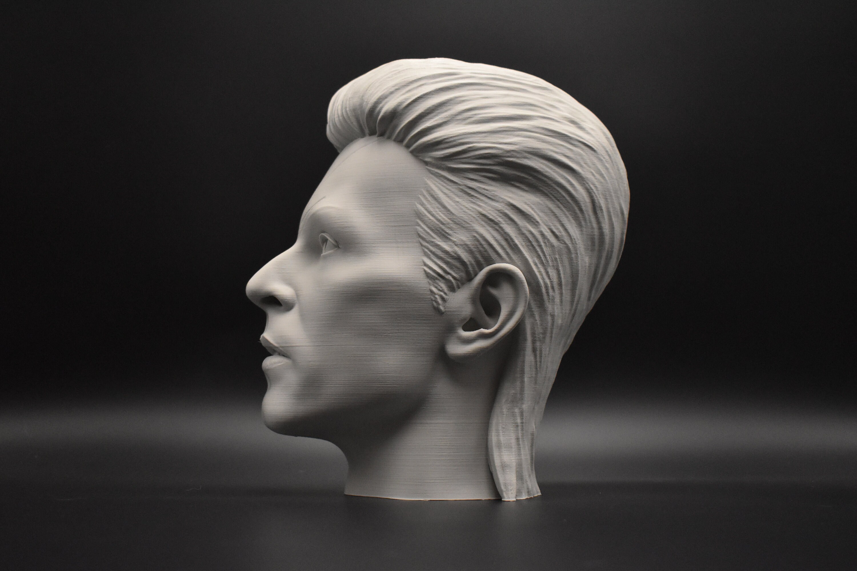 David Bowie Headphone Stand Paintable Bust Different - Etsy