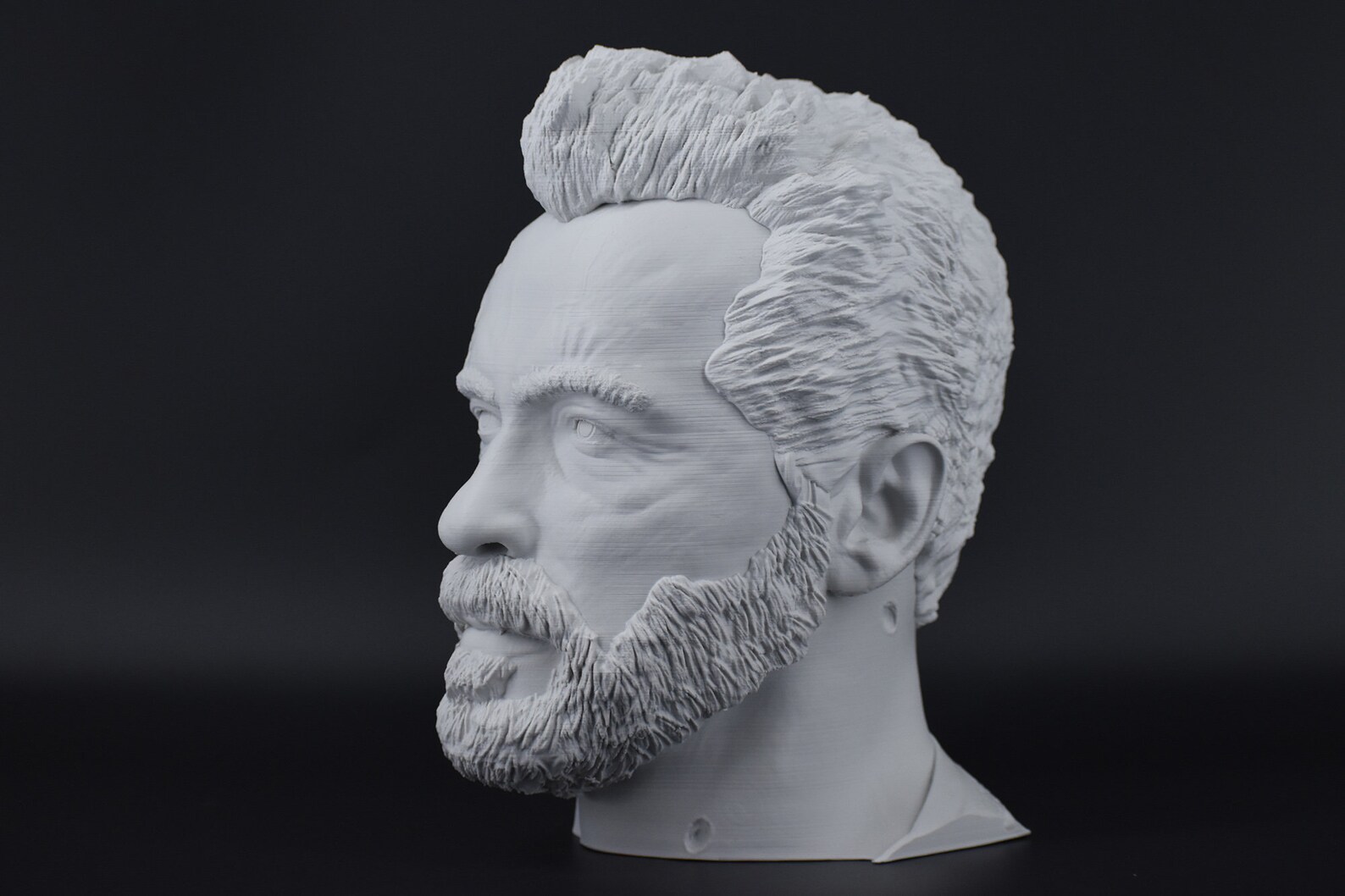 Terminator Dark Fate Headphone Stand , Paintable Bust , Different ...