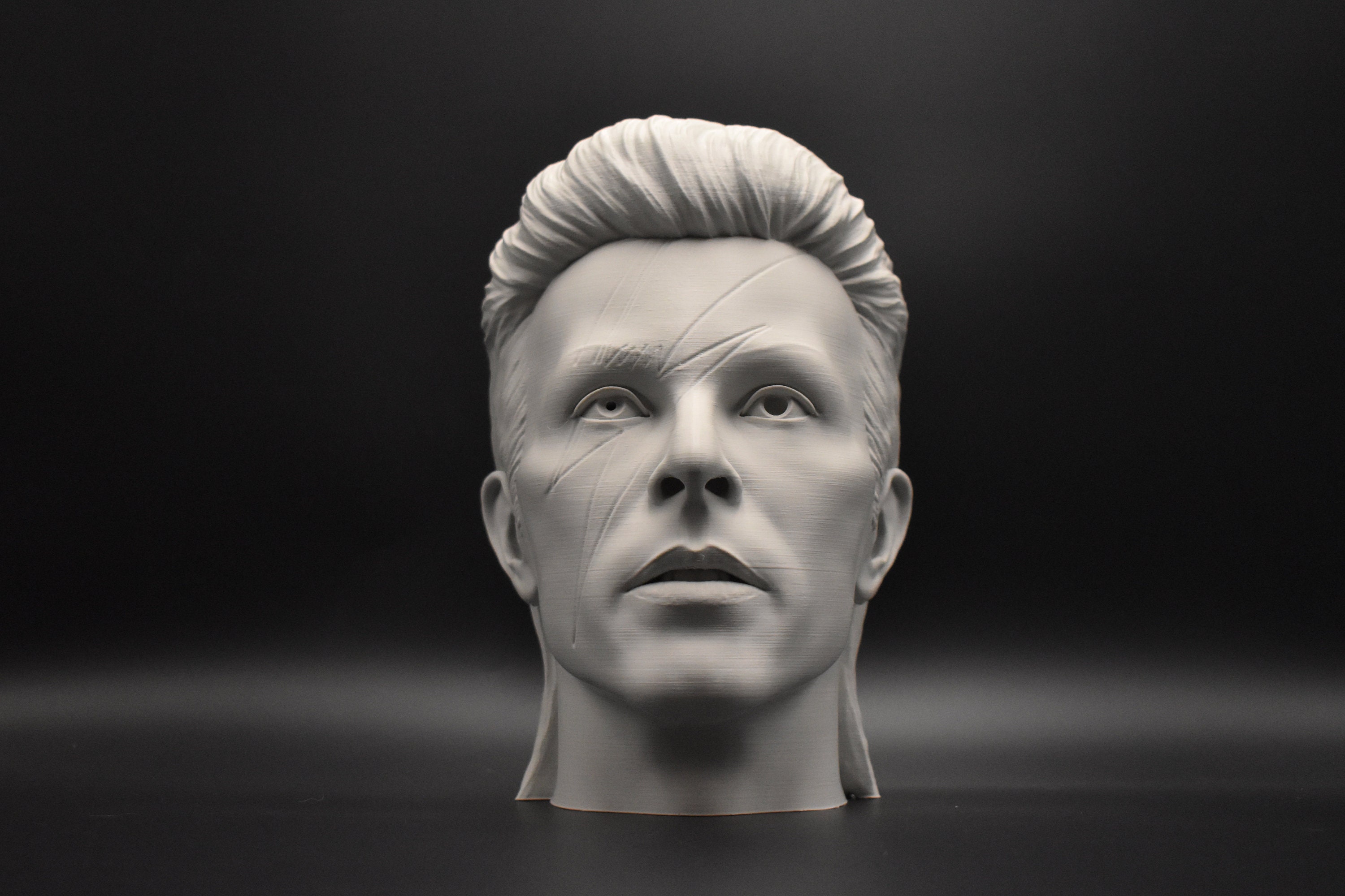 David Bowie Headphone Stand Paintable Bust Different - Etsy