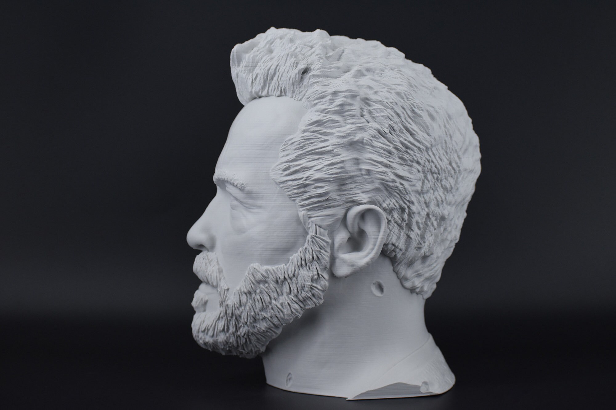 Terminator Dark Fate Headphone Stand , Paintable Bust , Different ...