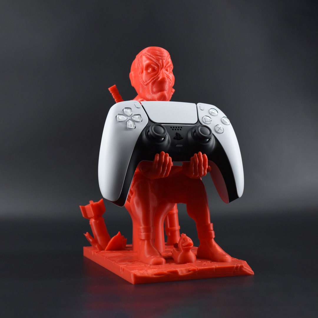 Deadpool Controller Holder, Controller Holder, Gaming Decor Office ...