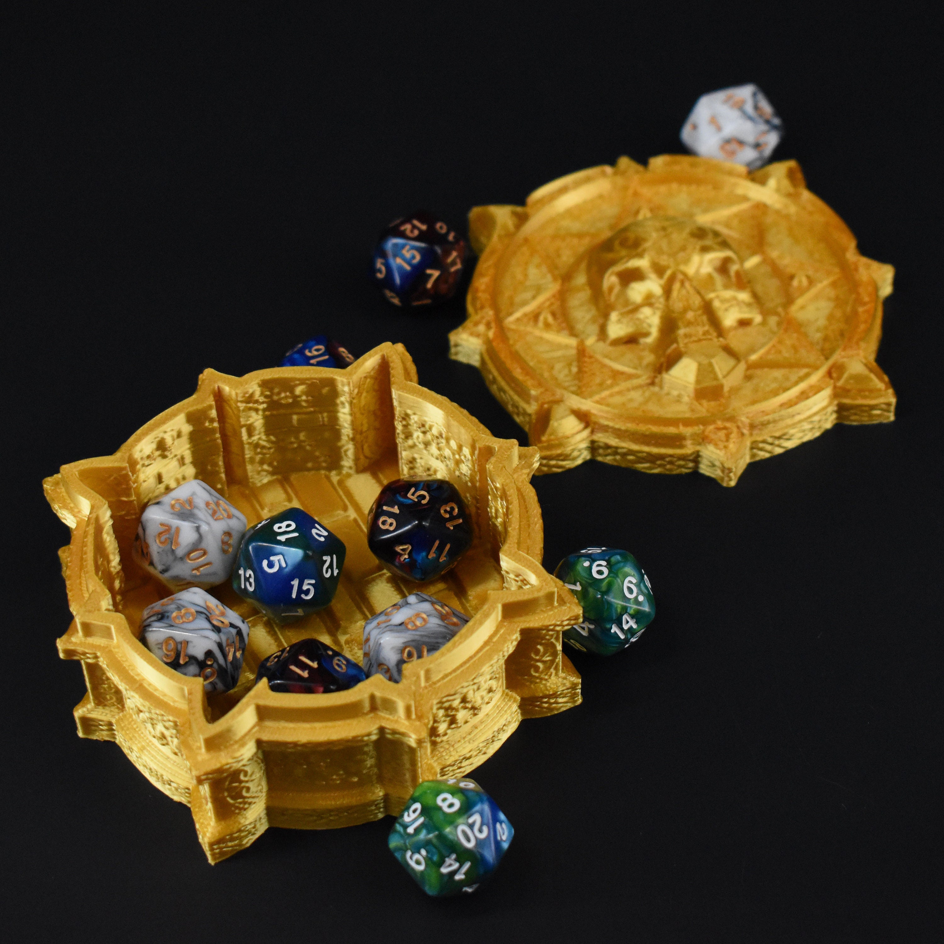 Necro Box 3D Printed Over 30 Colors Ideal for D&D - Etsy