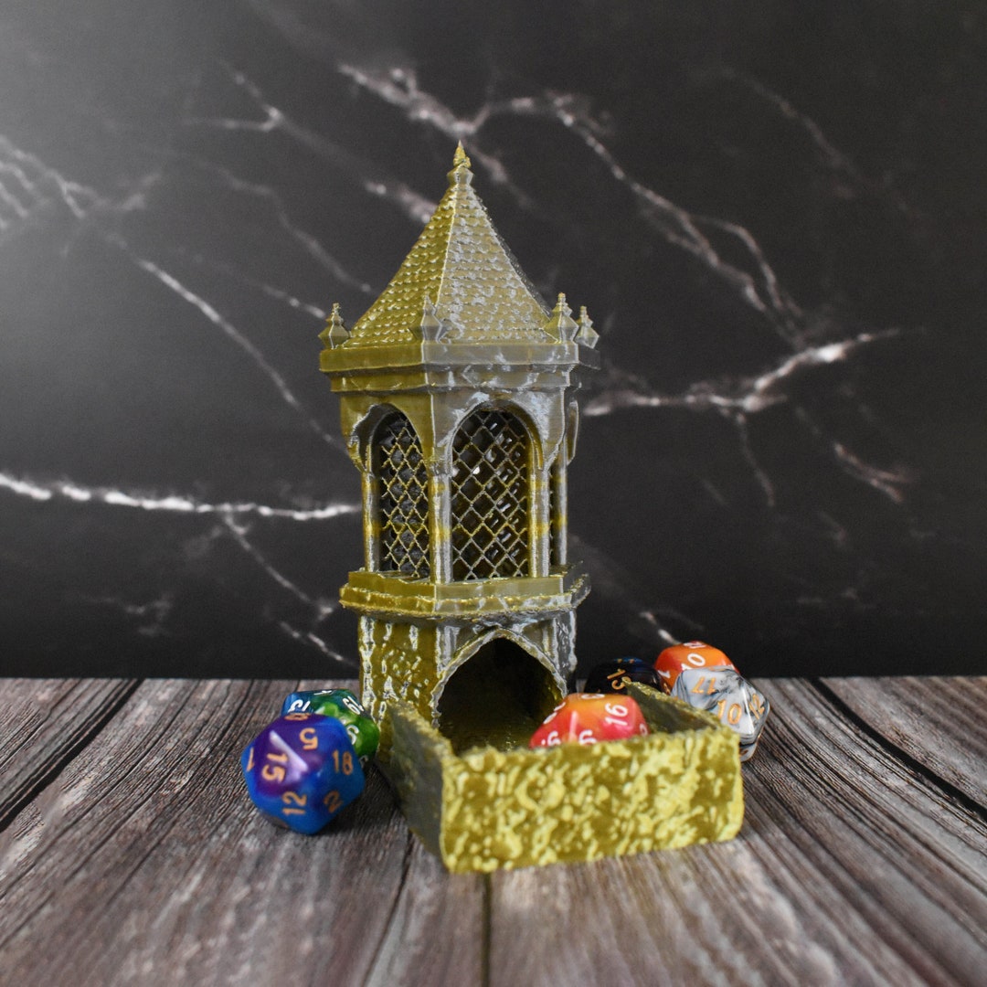 Ancient Well Dice Tower 3D Printed Over 30 Colors Ideal - Etsy