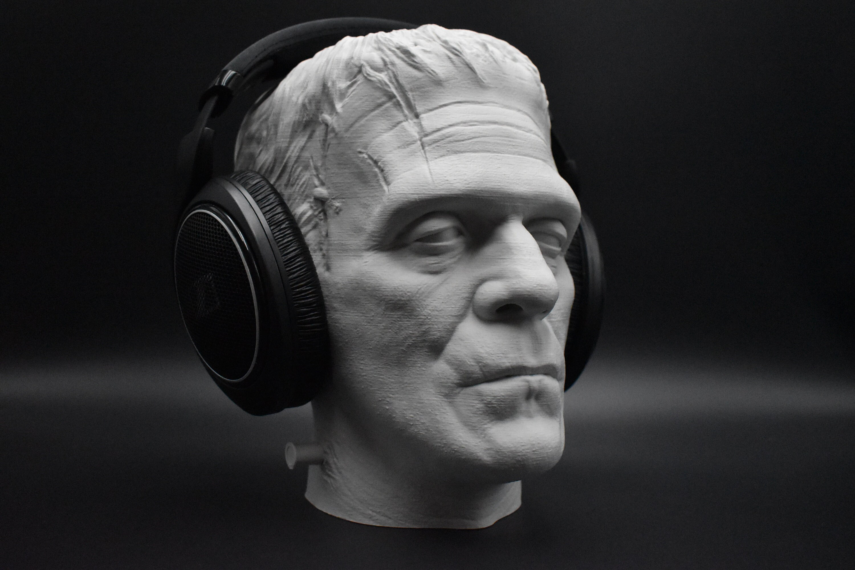 Frankenstein Headphone Stand Headphone Holder Gaming Room - Etsy