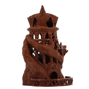 Druid Dice Tower, Perfect for Dnd, 3D Printed in Over 30 Colors, Hand ...